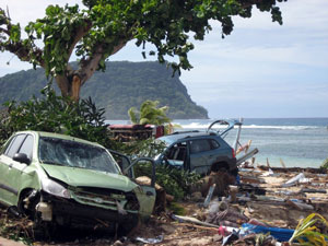 Postcard from Samoa: In the wake of a devastating tsunami | Australian ...