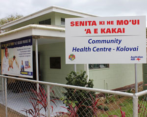 Making over Tonga’s village health centres | Australian Government ...